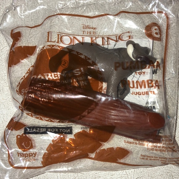 Disney | Other | Mcdonalds Lion King Pumba Happy Meal Toy New | Poshmark